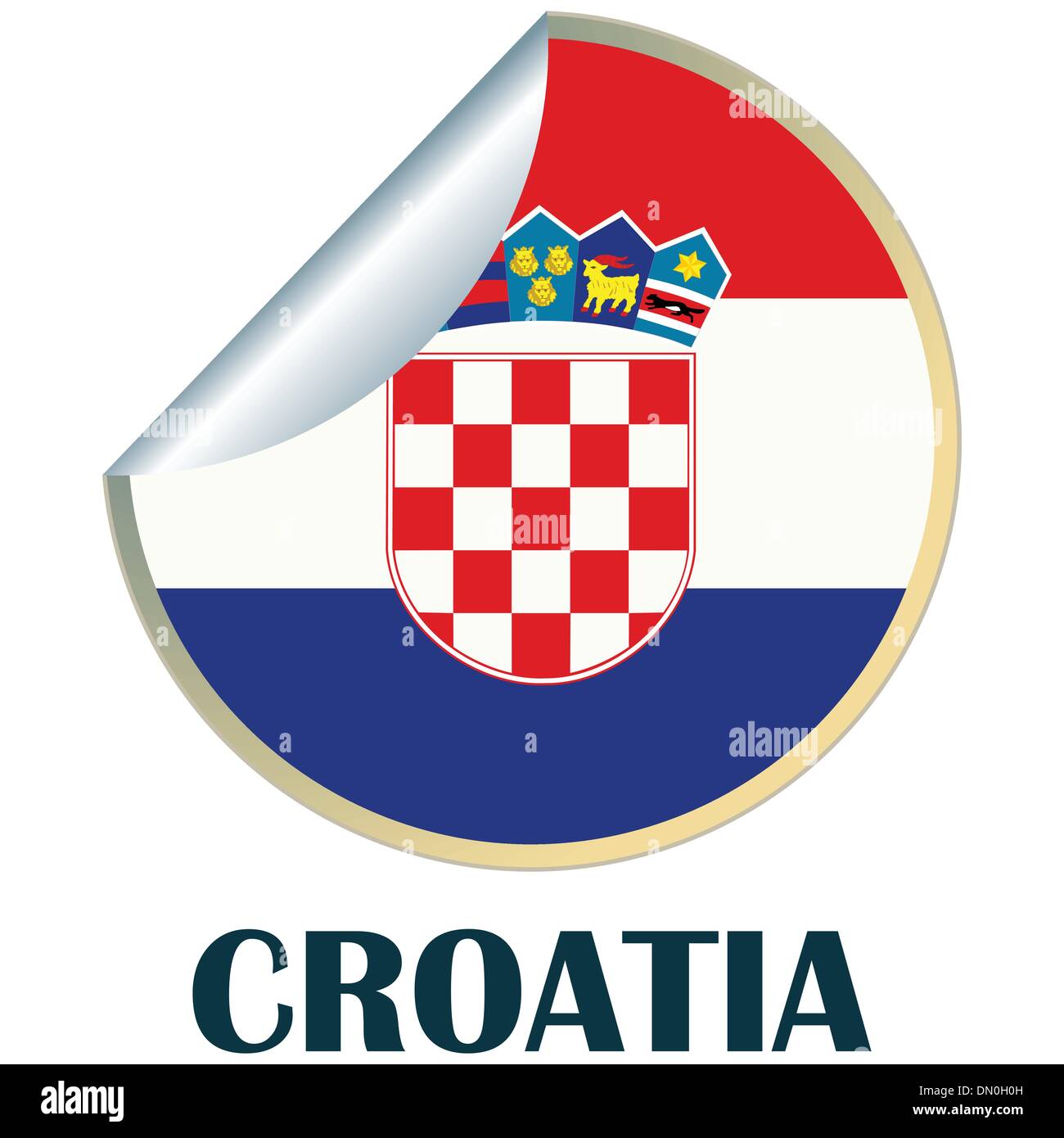 Croatia history flag hi-res stock photography and images - Alamy