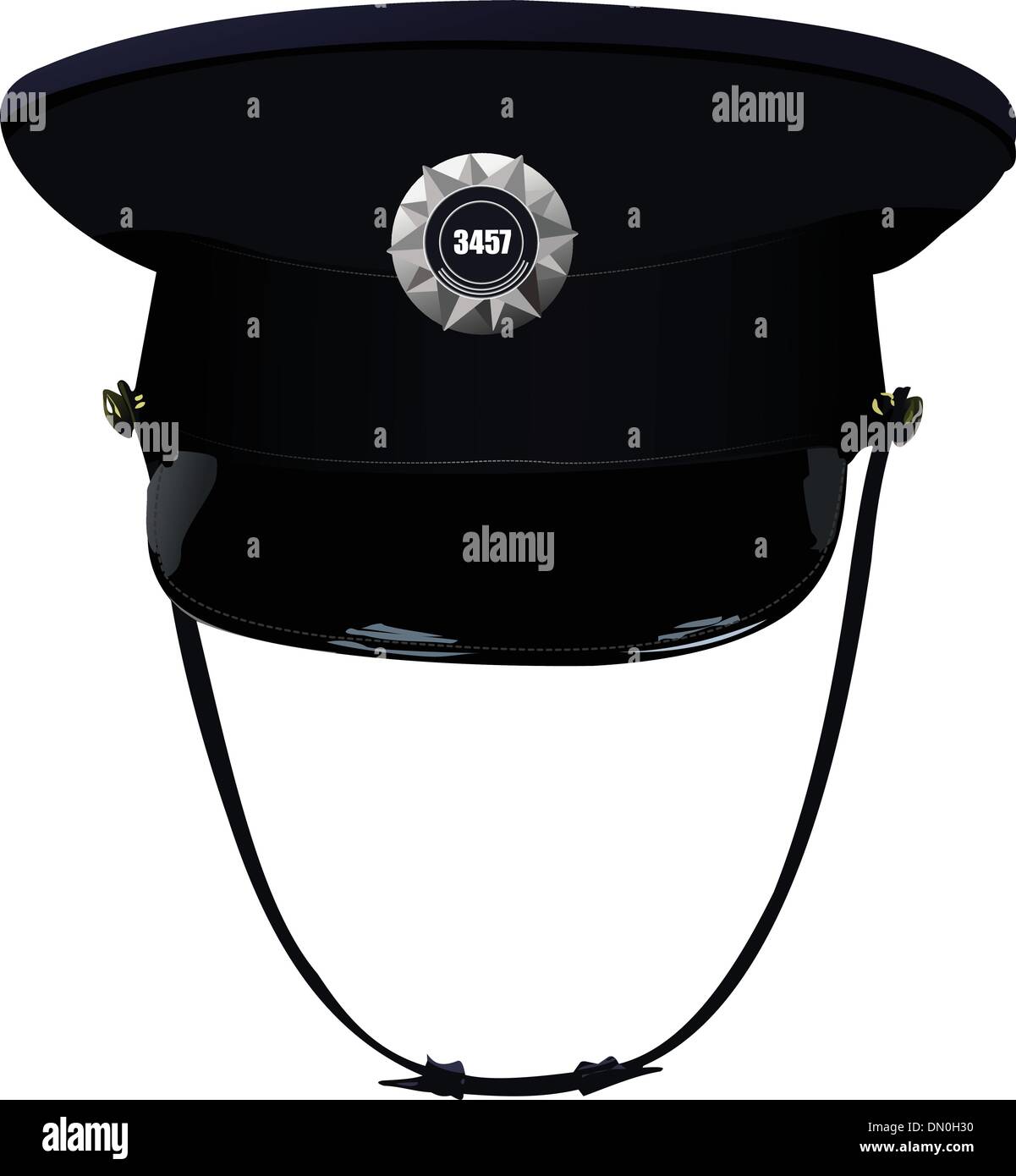 Sheriff`s cap. Vector illustration Stock Vector Image & Art - Alamy