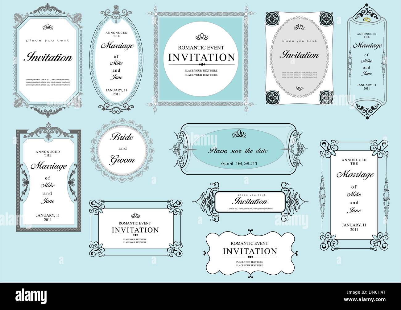 Sample frames hi-res stock photography and images - Alamy