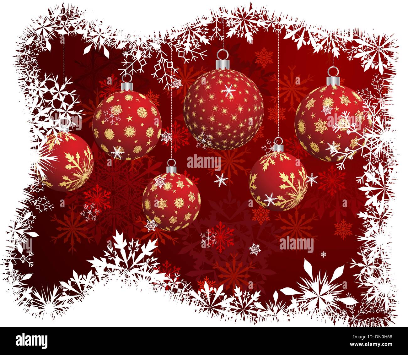 Christmas card Stock Vector Image & Art - Alamy