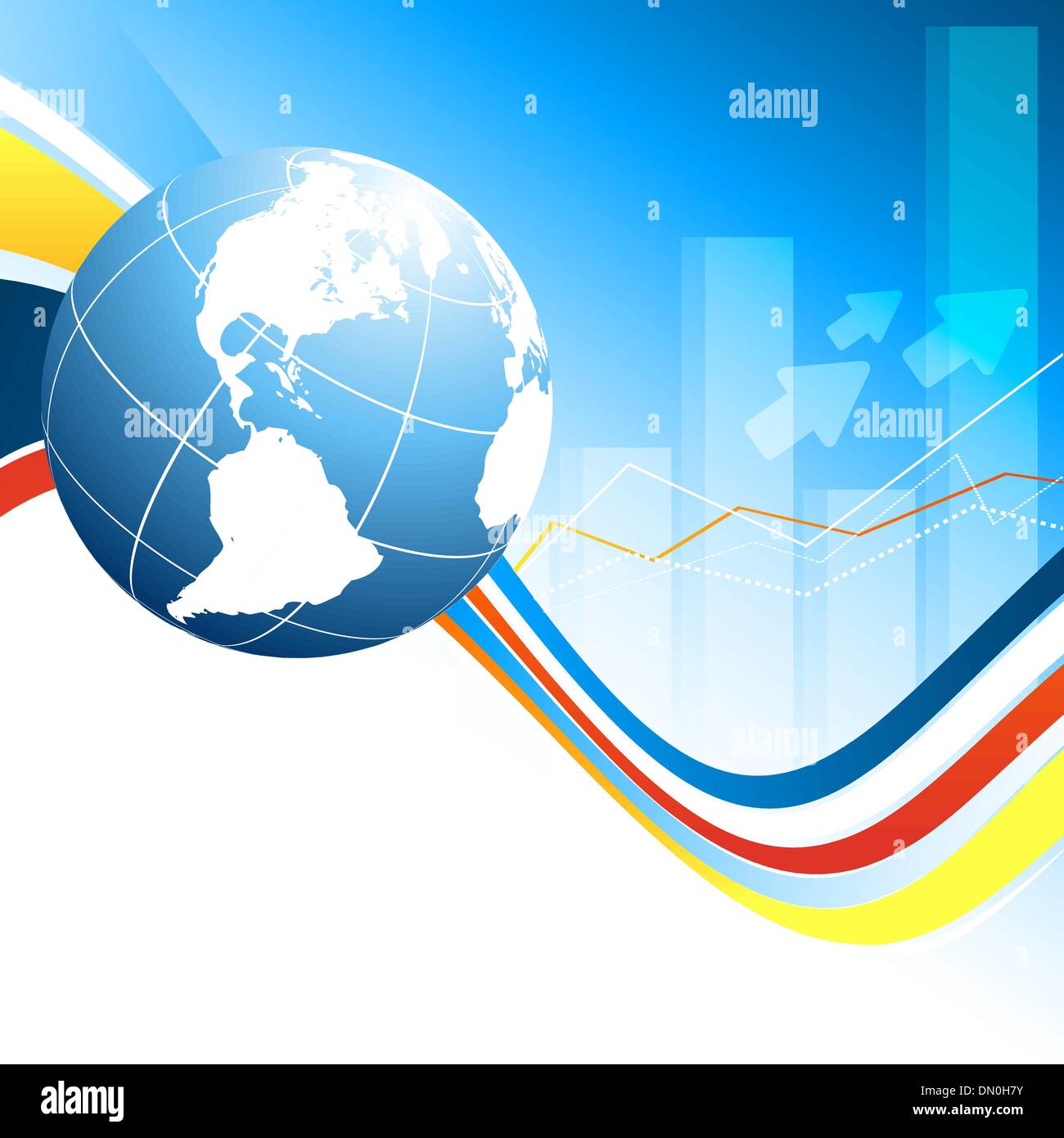 growth statistic frame. Eps10 Stock Vector Image & Art - Alamy