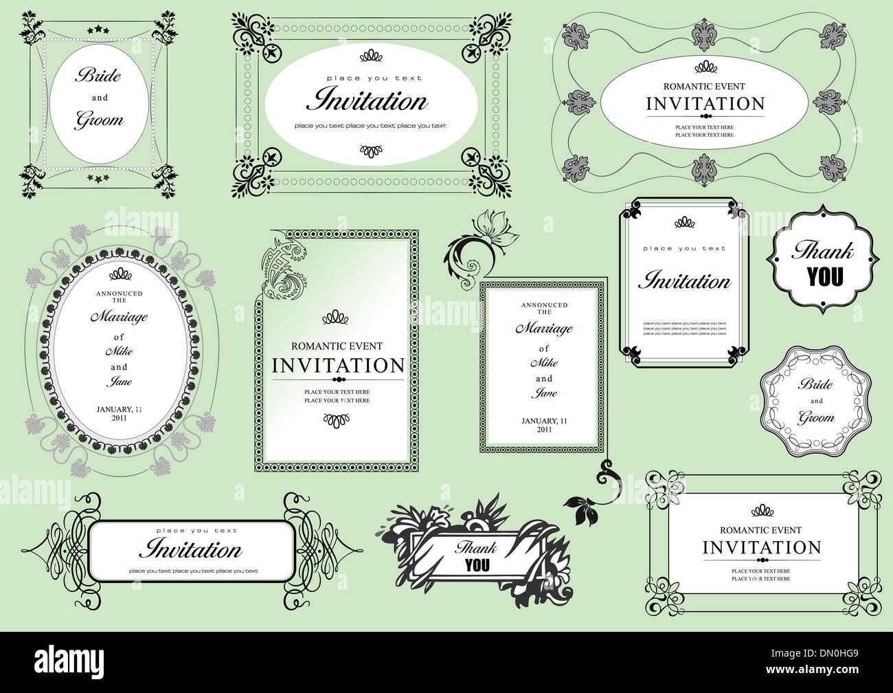 Sample Frames High Resolution Stock Photography and Images - Alamy