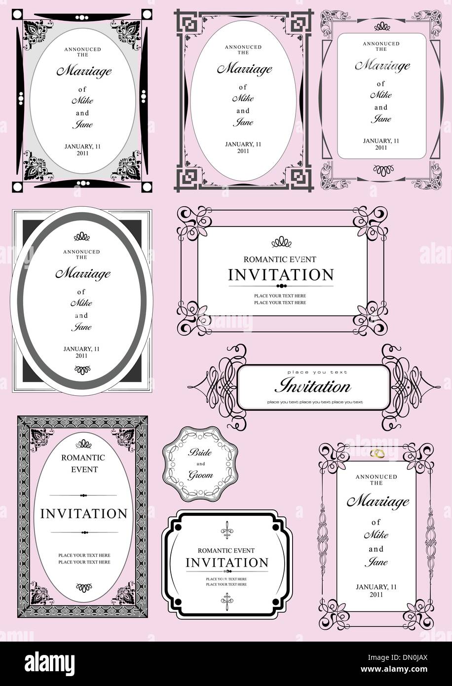 Sample Frames High Resolution Stock Photography and Images - Alamy