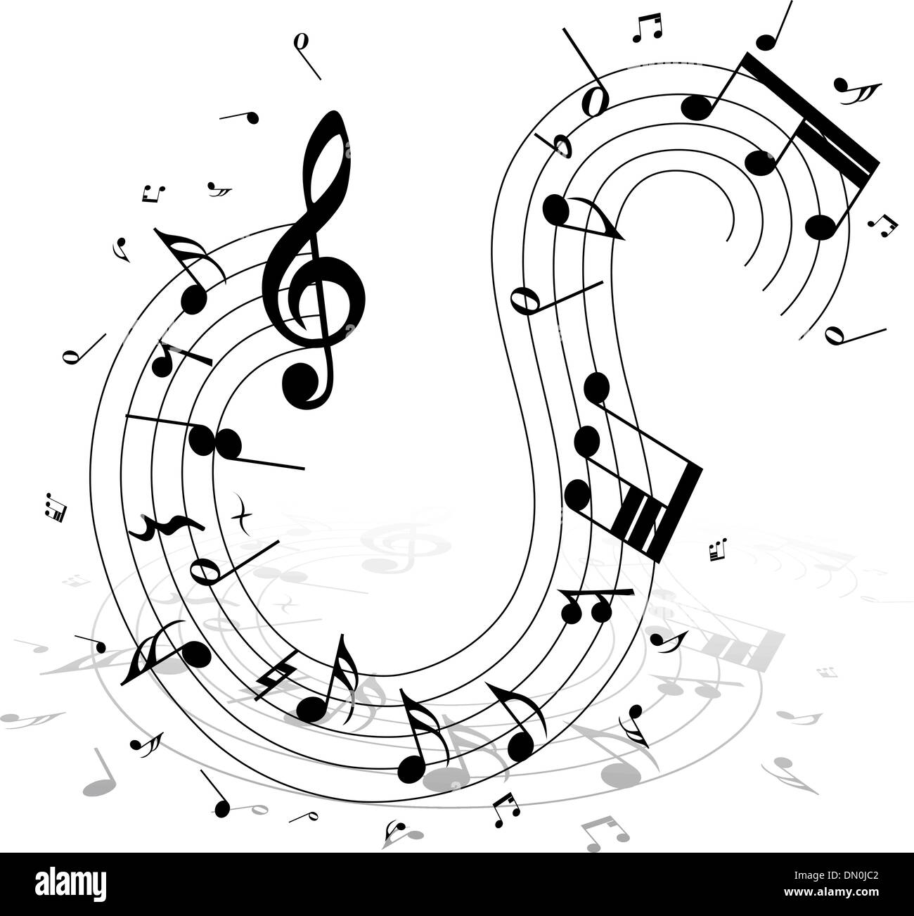 Basic music Stock Vector Images - Alamy
