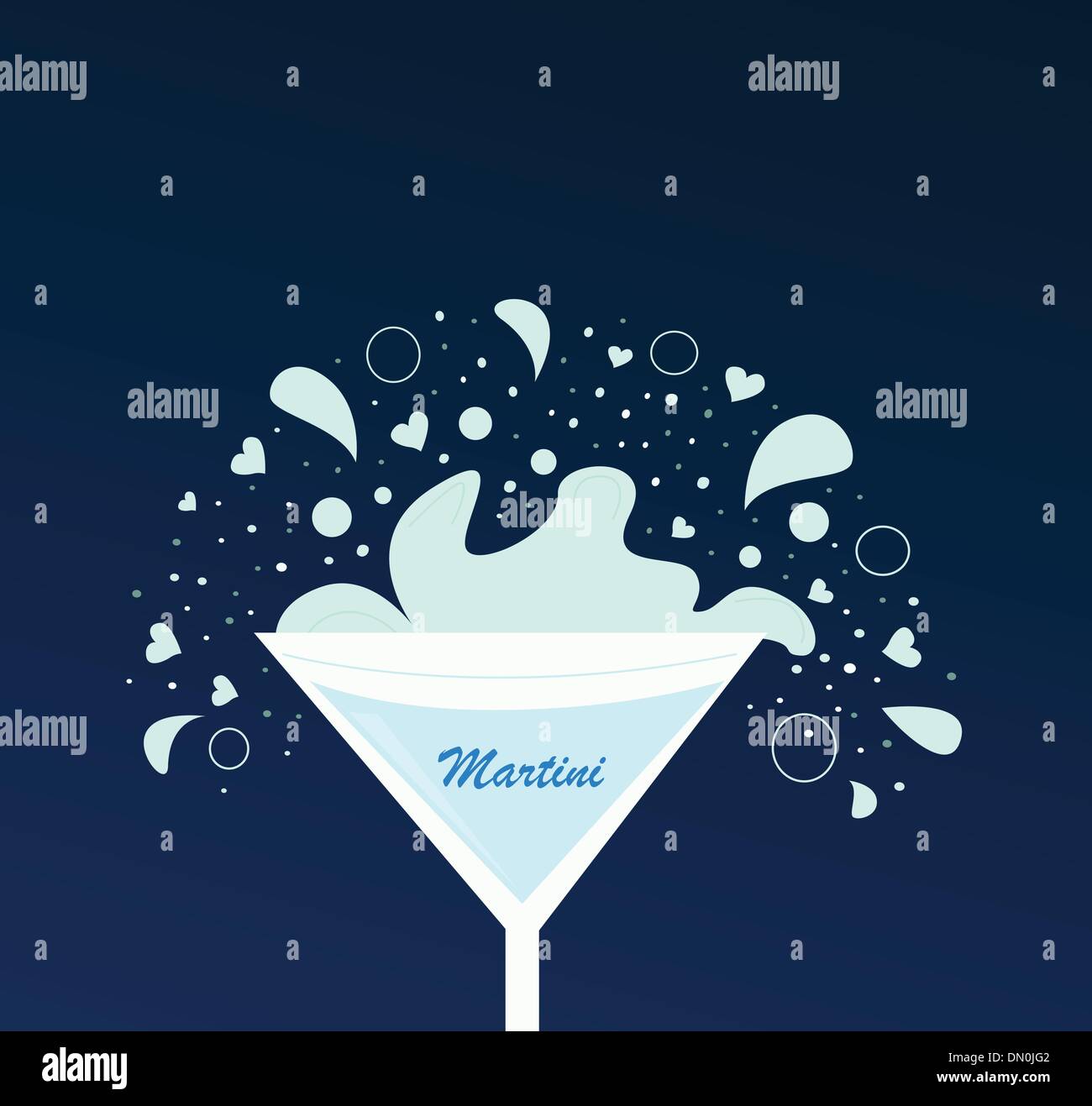 Dirty martini vector vectors hi-res stock photography and images - Alamy