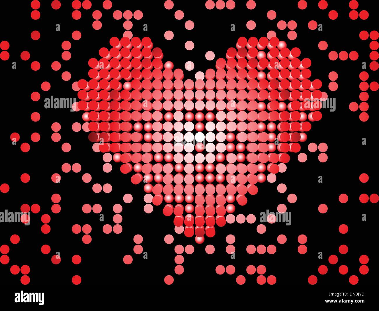 Red color shiny love Stock Vector Images - Alamy