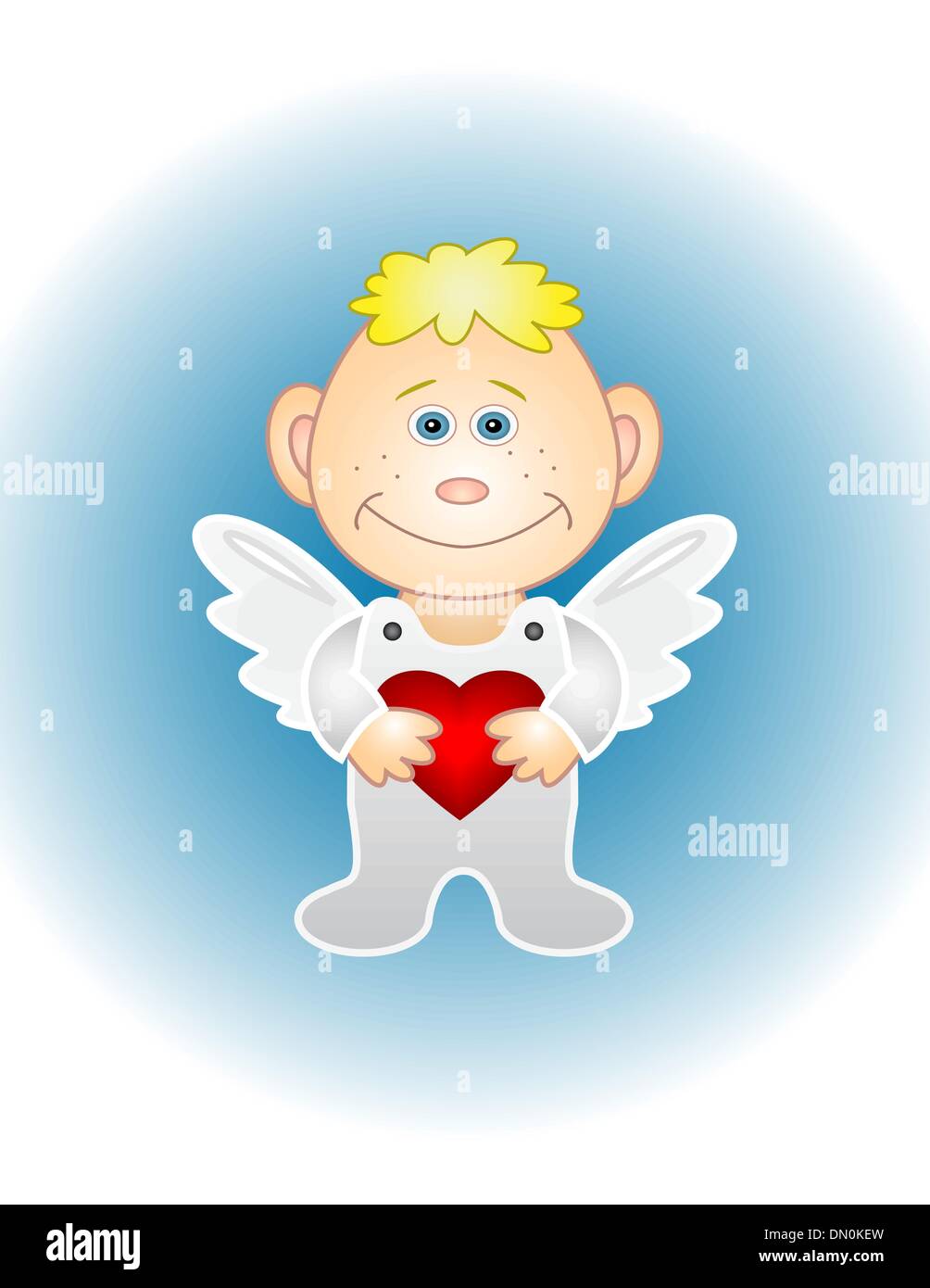 Brother angel Stock Vector Images - Alamy