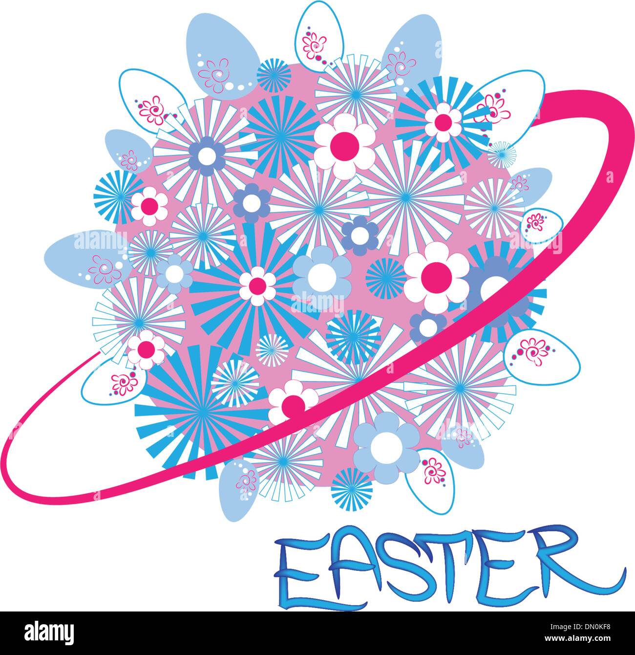 Easter sign Stock Vector Images - Alamy