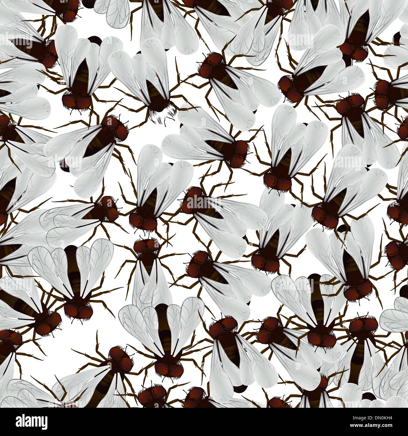 House fly pattern Stock Vector Image & Art - Alamy