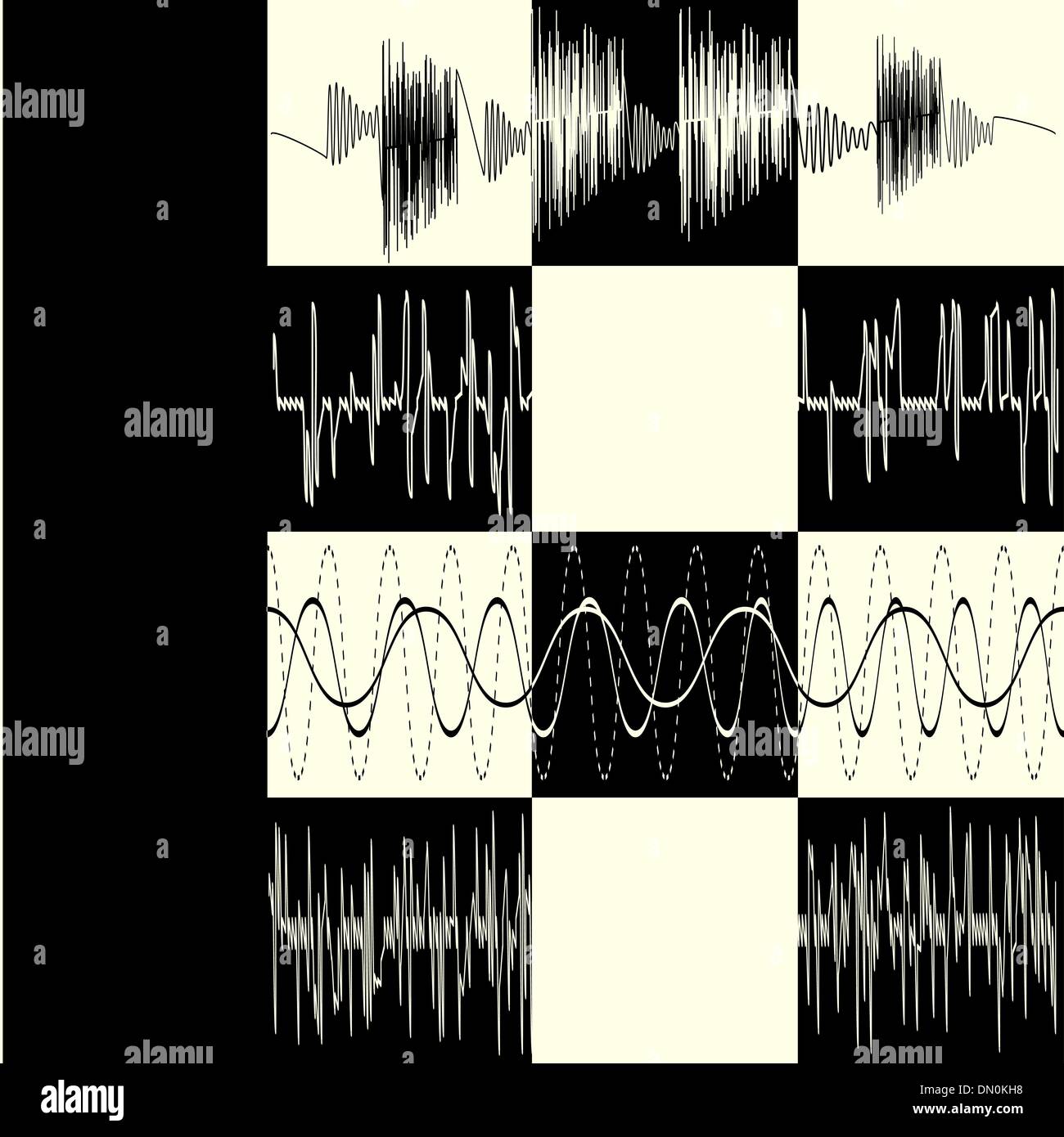 Abstract music background Stock Vector Image & Art - Alamy