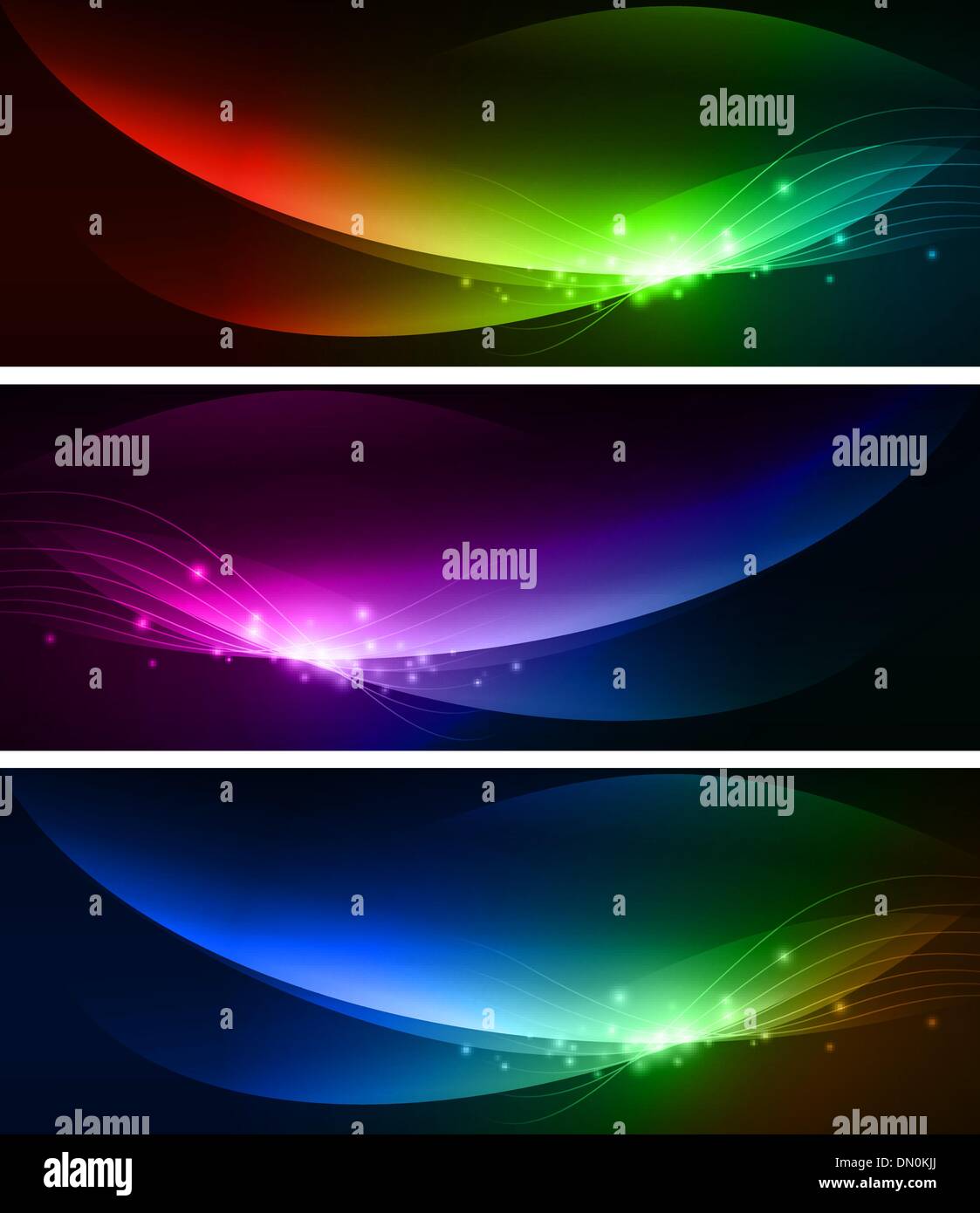 Bright Banner Set Stock Vector Image & Art - Alamy