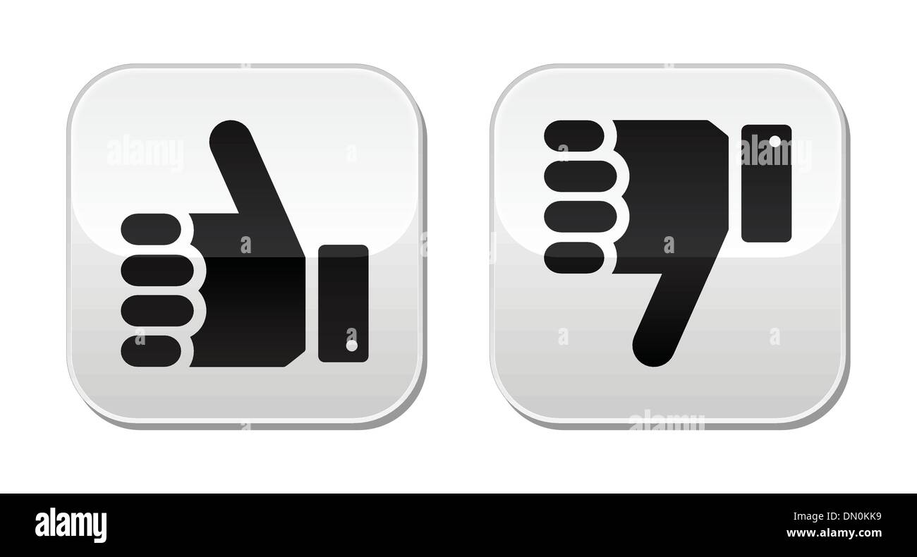 Like it Unlike buttons Stock Vector Image & Art - Alamy