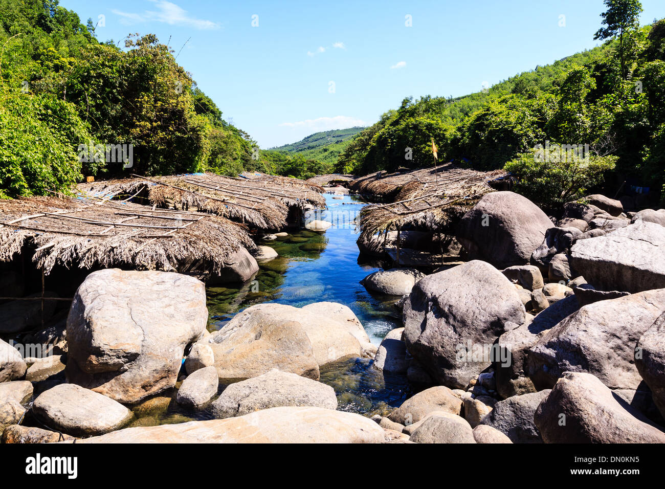 Nightcap Ranges at the Lang Co town, Hue, Vietnam Stock Photo - Alamy