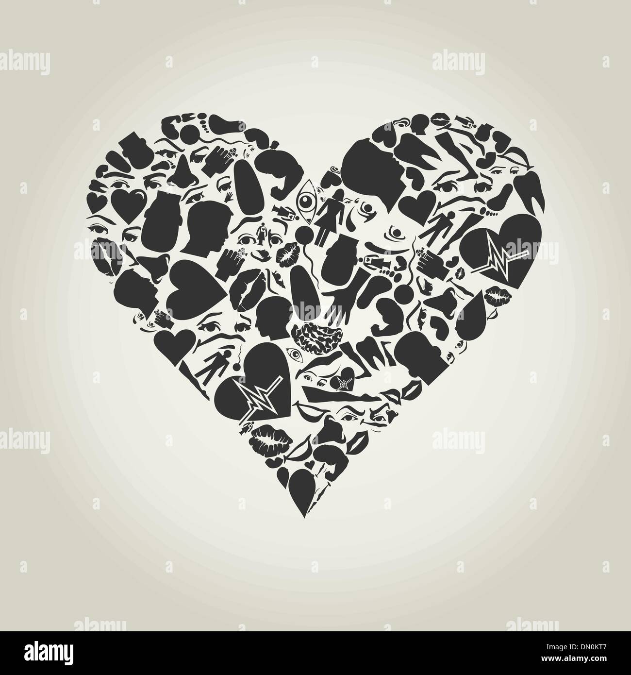 Ear neck Stock Vector Images - Alamy