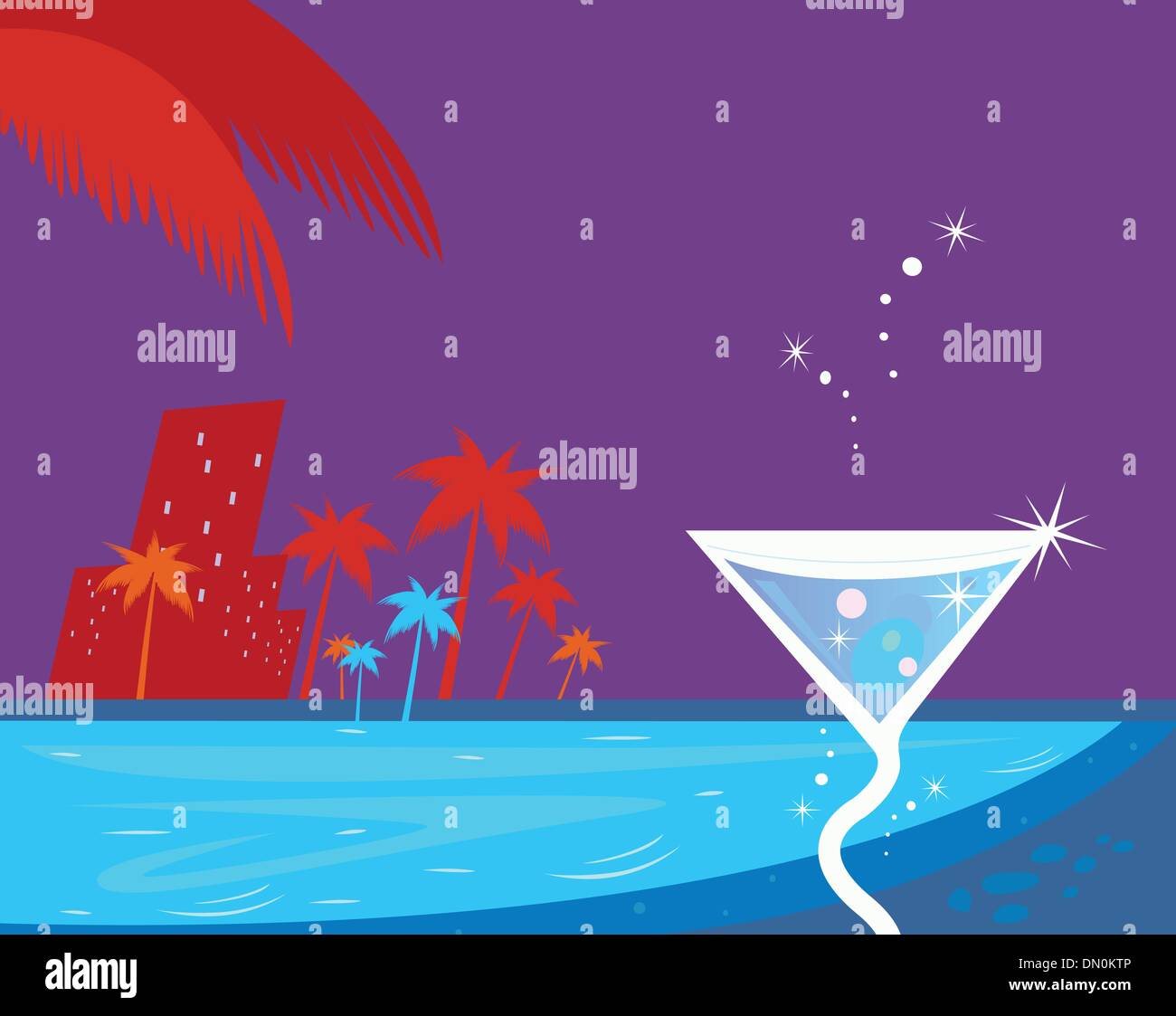 Water bottle on ice Stock Vector Images - Alamy