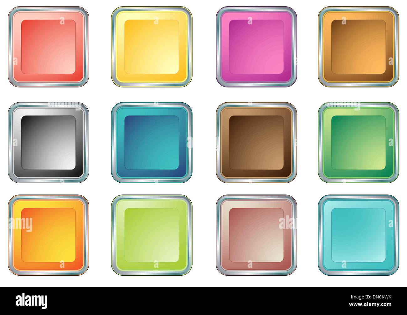 Buttons for web Stock Vector Images - Alamy