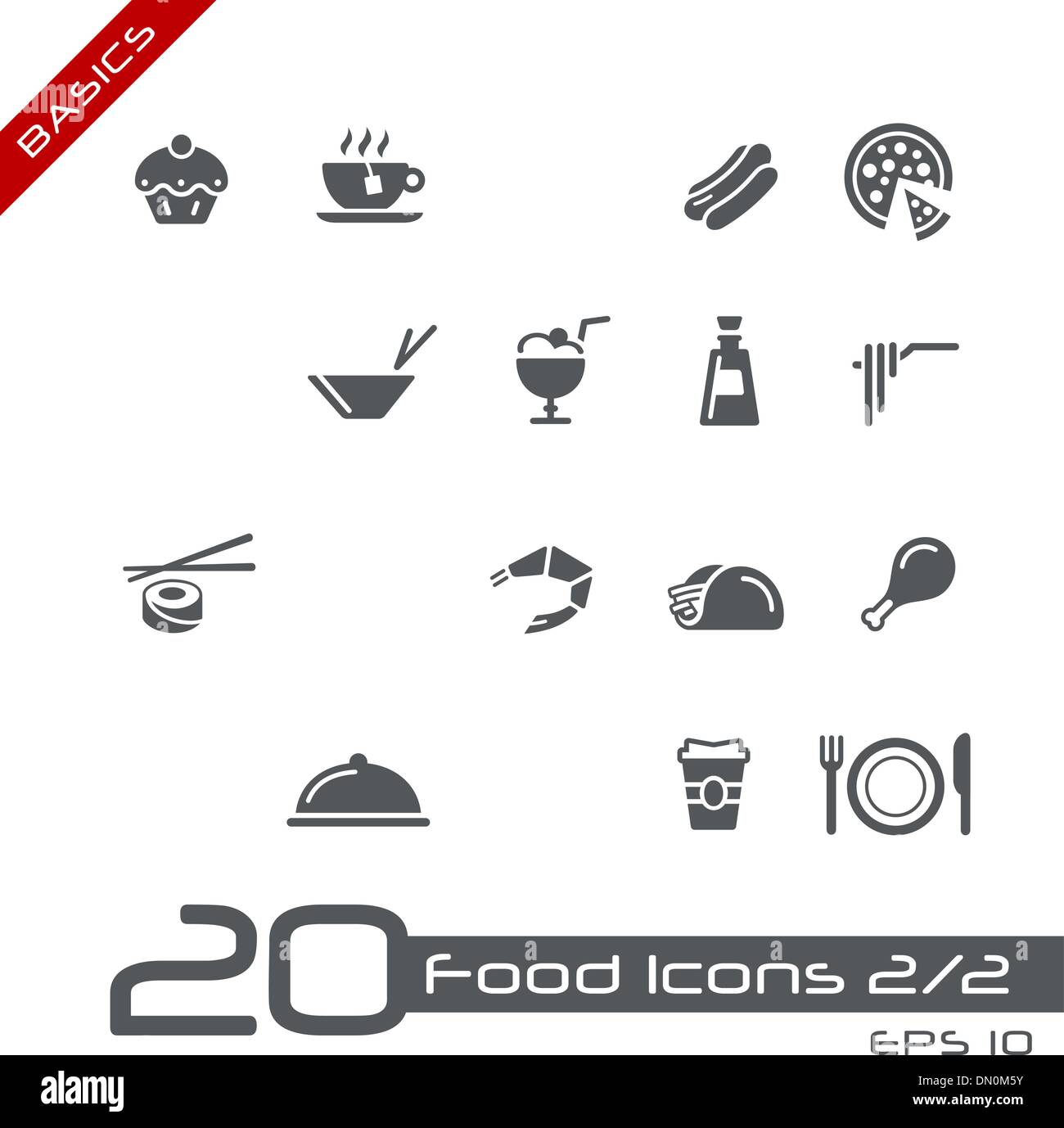 Food basics Stock Vector Images - Alamy