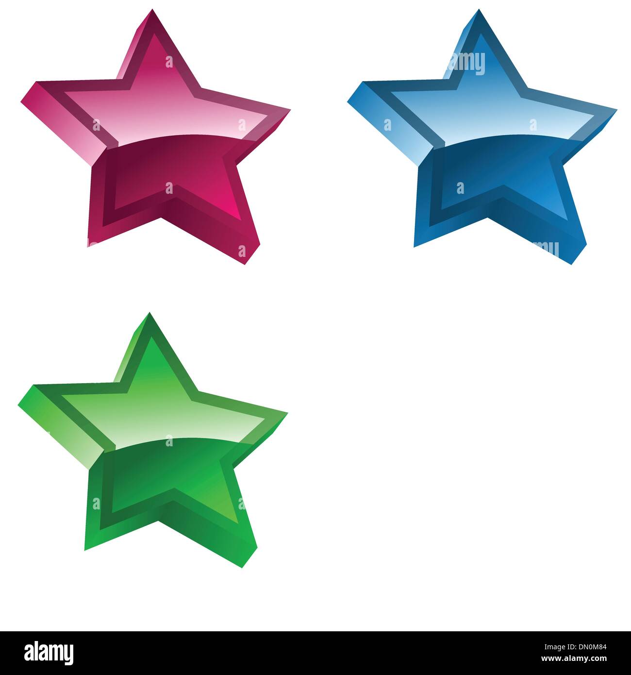 Shiny blue golden 3d Stock Vector Images - Alamy