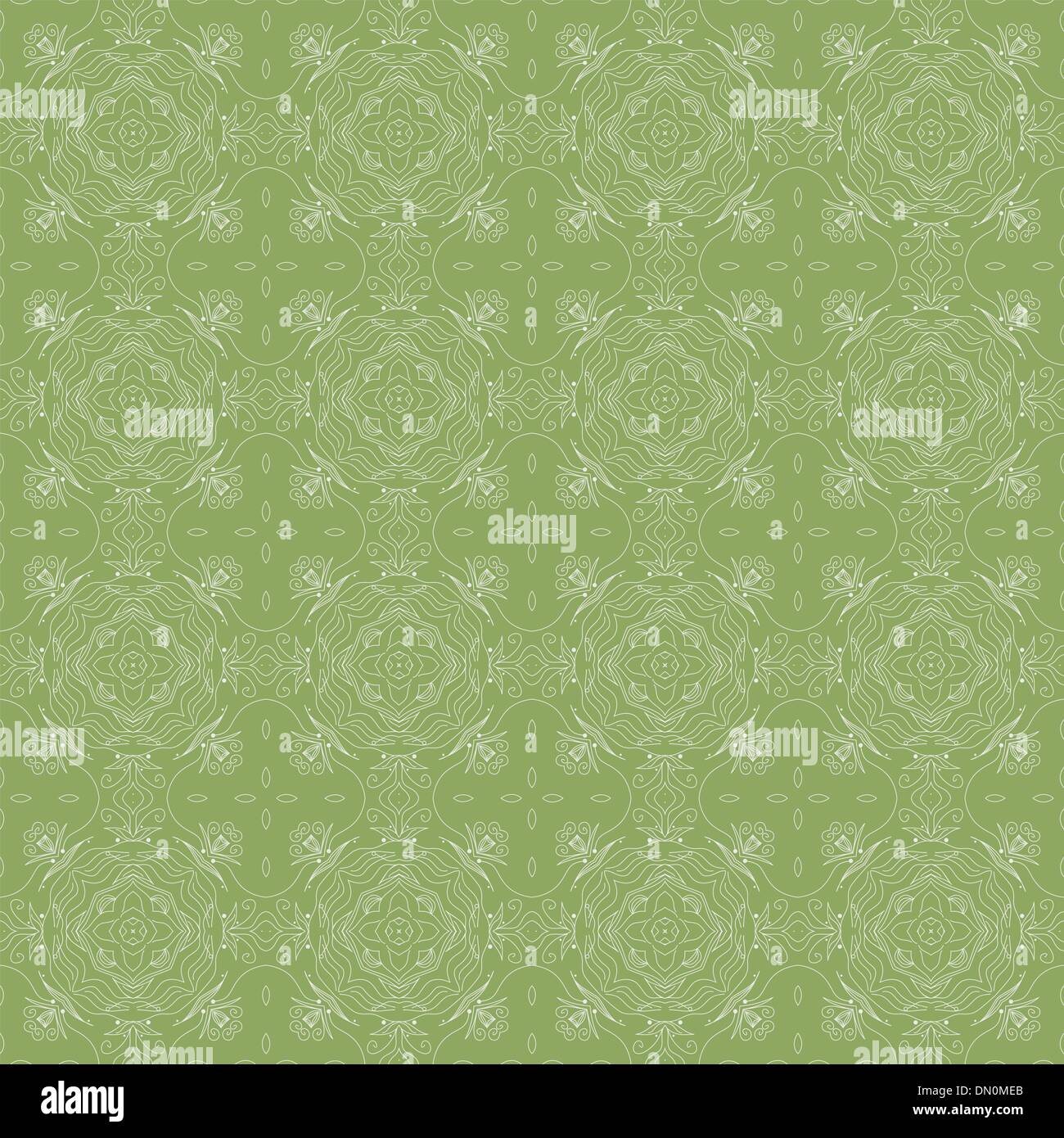 Seamless wallpaper with floral ornament Stock Vector Image & Art - Alamy