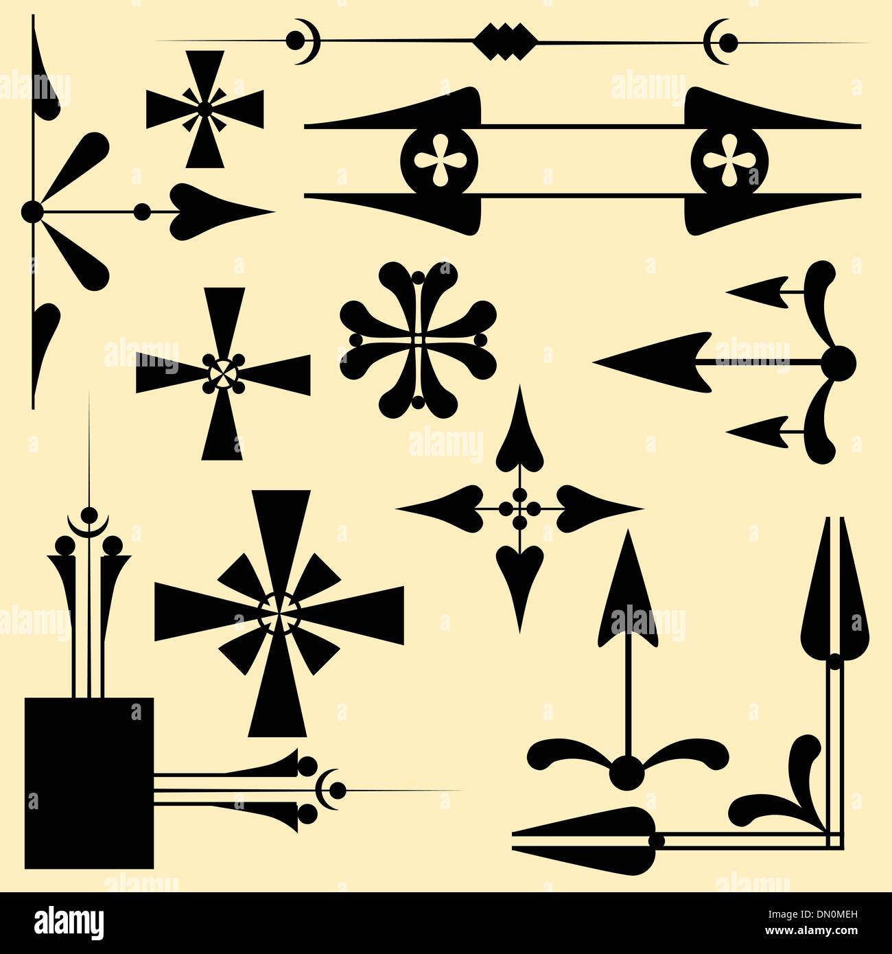 Gothic vectors hi-res stock photography and images - Alamy