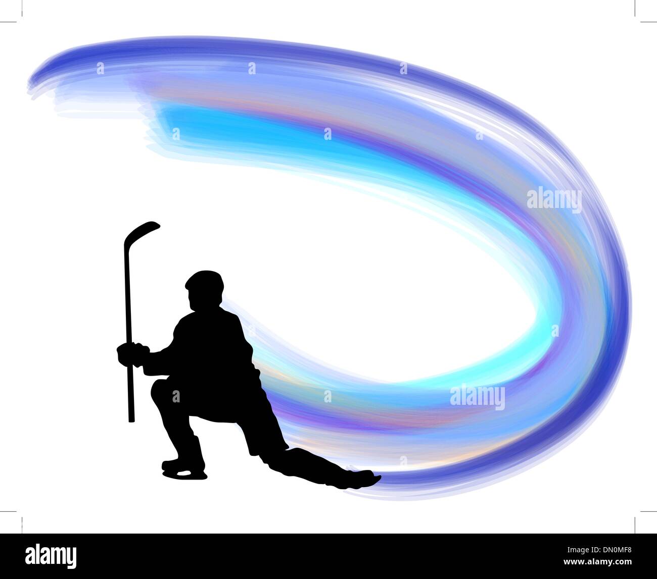 Hockey player icon icon Cut Out Stock Images & Pictures - Alamy