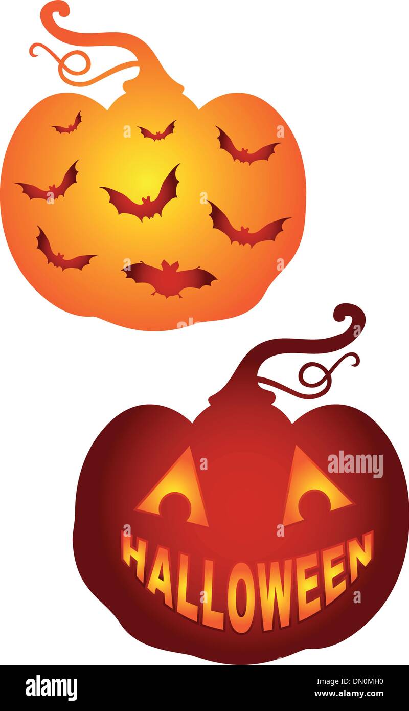 halloween pumkins, vector Stock Vector Image & Art - Alamy