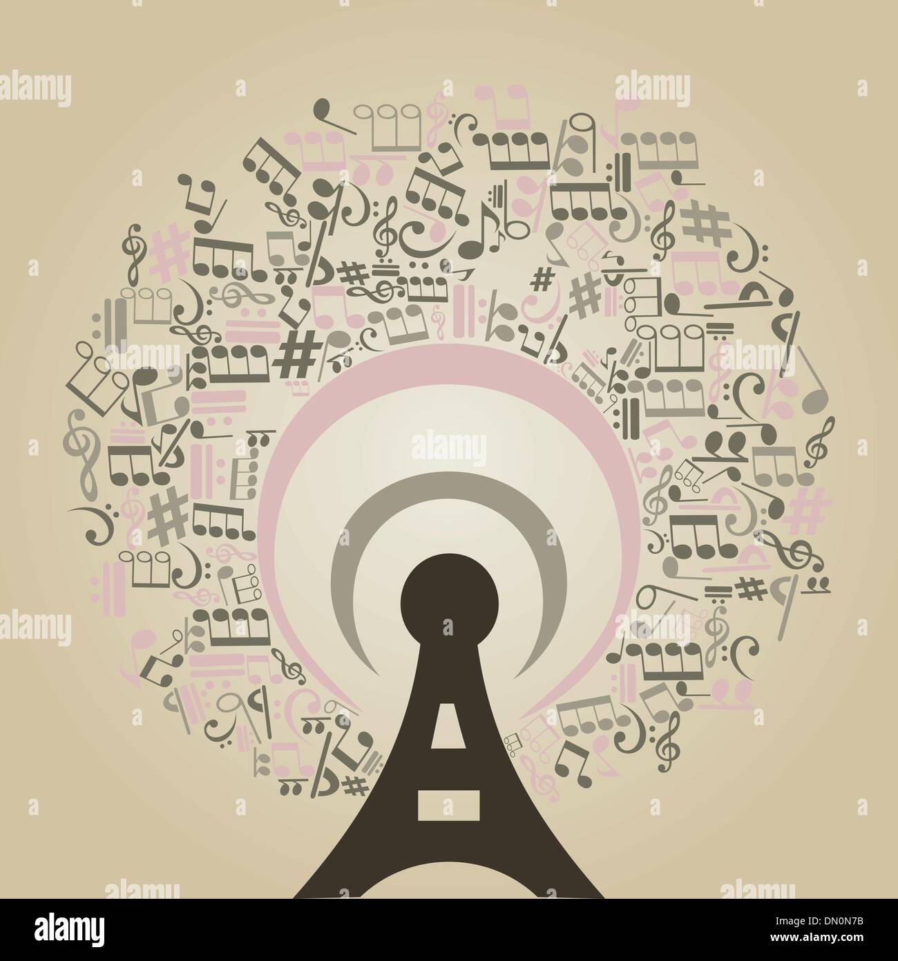 Broken radio Stock Vector Images - Alamy