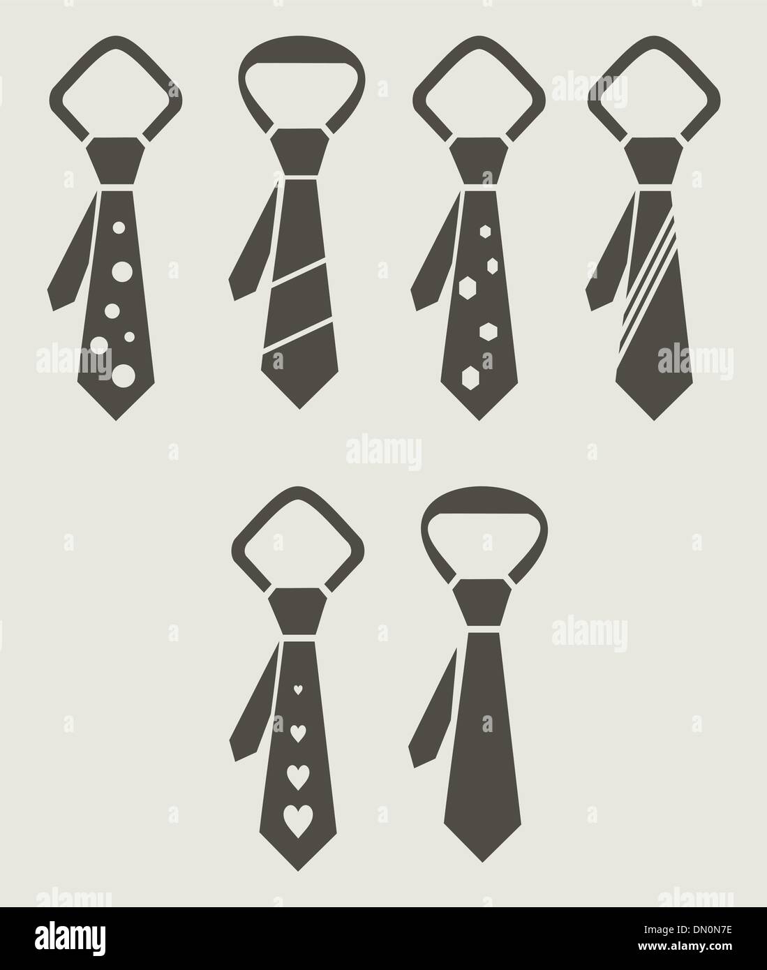 Tie image Stock Vector Images - Alamy