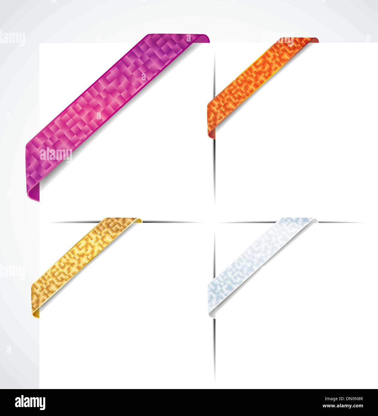 Page corner gold decorative hi-res stock photography and images - Alamy