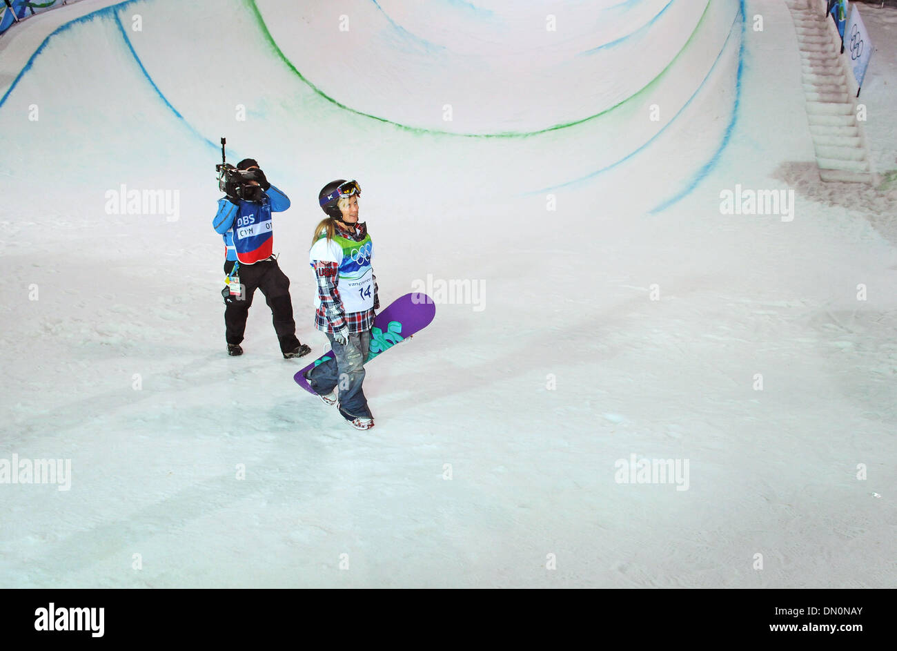 Hannah Teter Snowboarding 2010