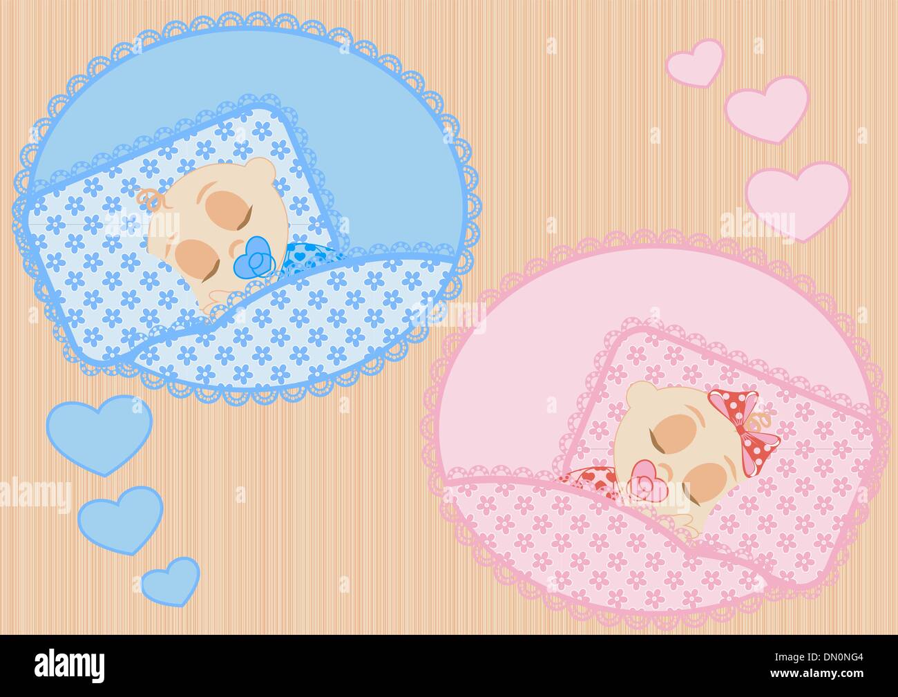 Sleeping child head child Stock Vector Images - Alamy