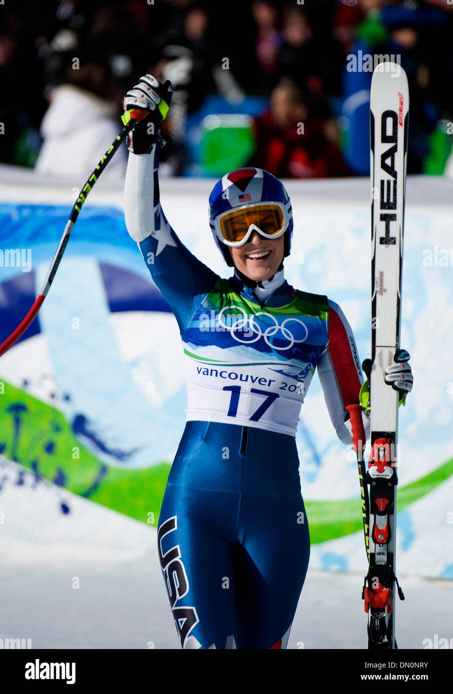 Lindsey vonn olympics medal hi-res stock photography and images - Alamy