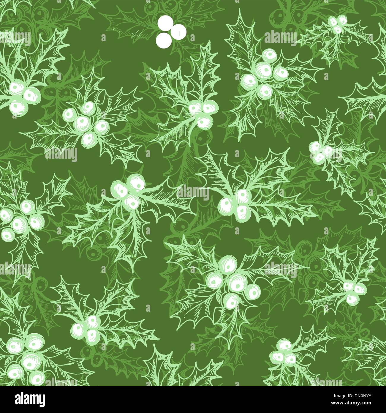 Backdrop of holly Stock Vector Images - Alamy