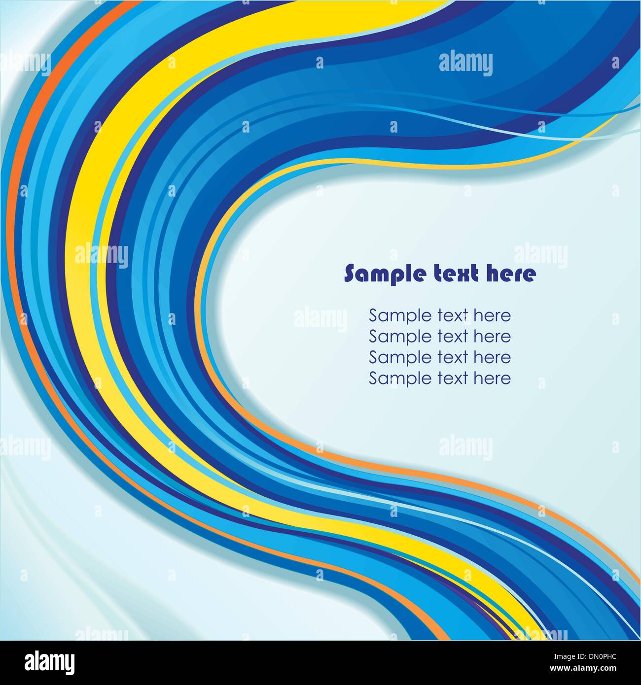 Colorful wave background Stock Vector Image & Art - Alamy