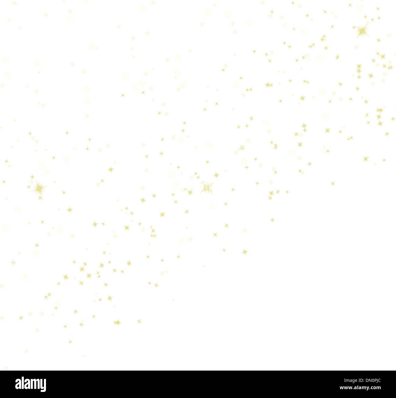 Stars snowflakes on red Cut Out Stock Images & Pictures - Alamy