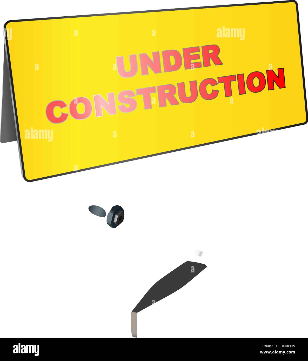 Mine construction Cut Out Stock Images & Pictures - Alamy