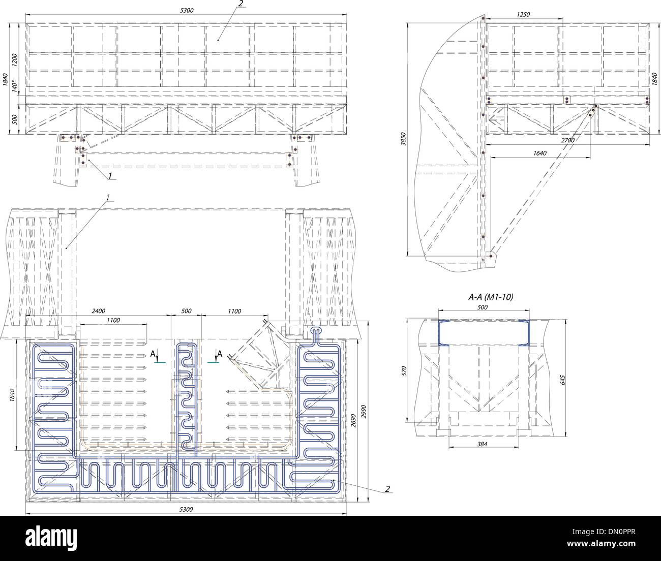 Mechanical engineering detail Stock Vector Images - Alamy