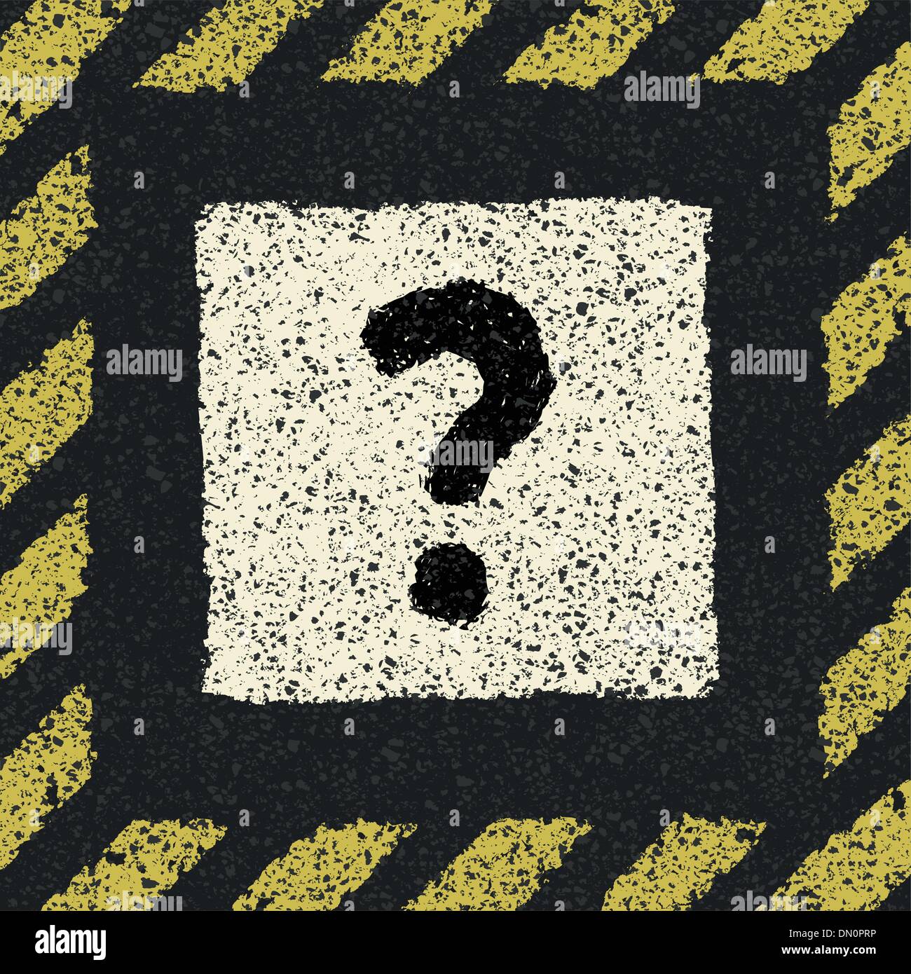 Question mark city sign Stock Vector Images - Alamy