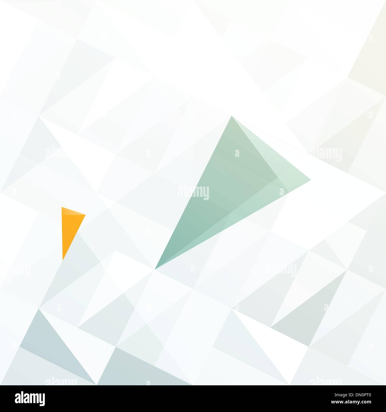 Triangle text on orange Stock Vector Images - Alamy