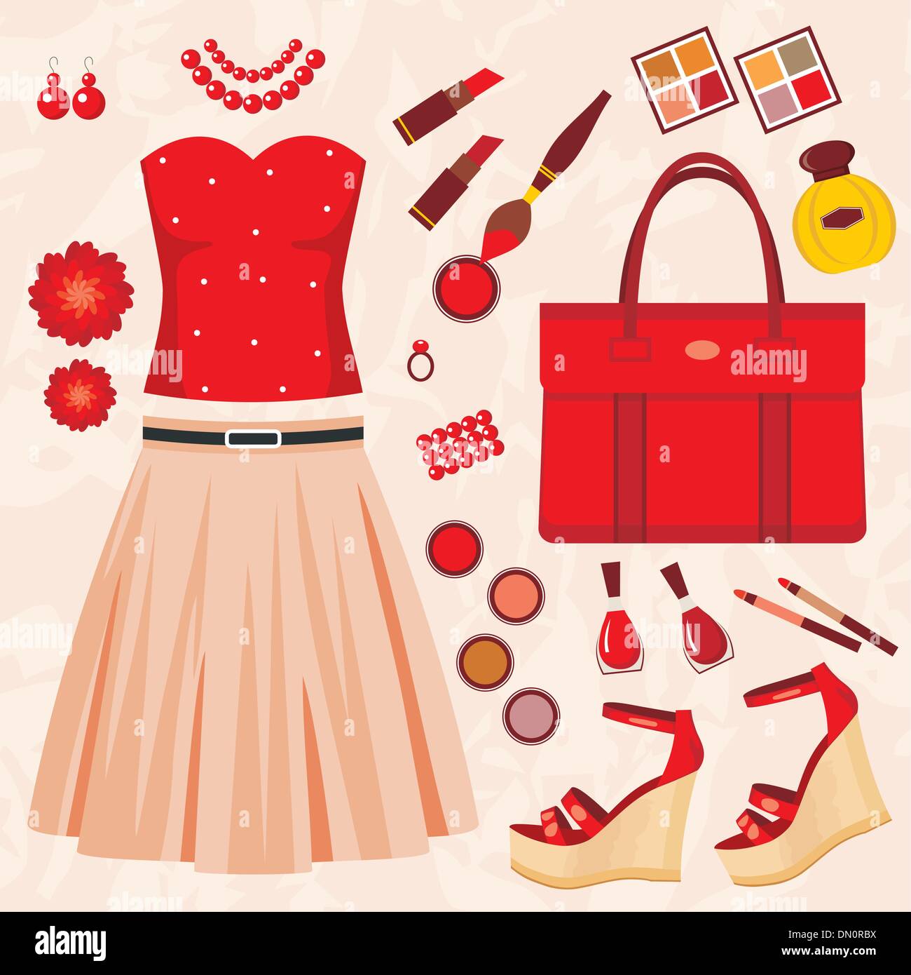 Fashion set hi-res stock photography and images - Alamy