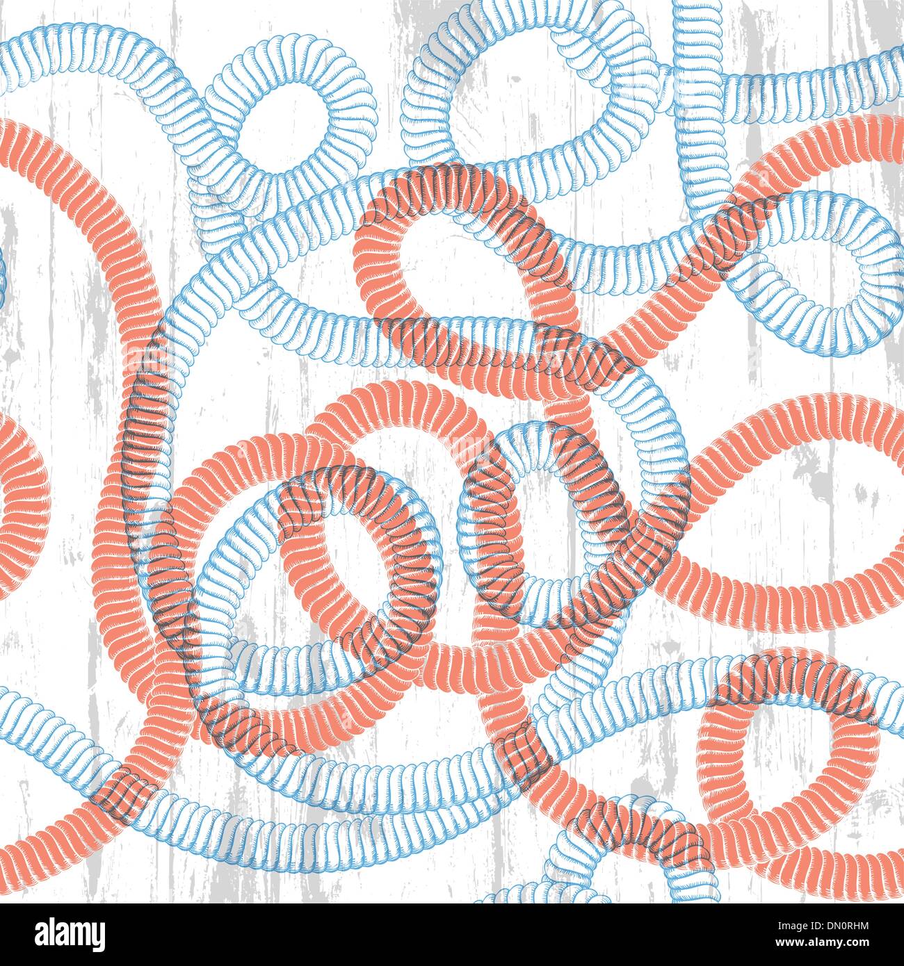 Rope seamless texture. Sailor themed abstract background. Vector Stock ...