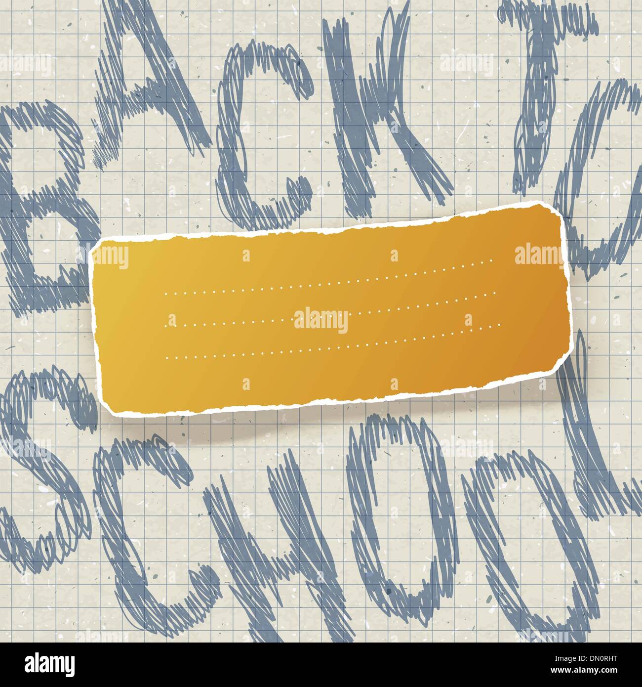Back to school. Education themed abstract background, vector ill Stock ...
