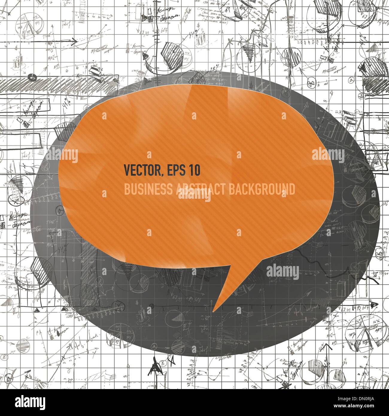 Abstract business background with graphs. Vector illustration, E Stock ...