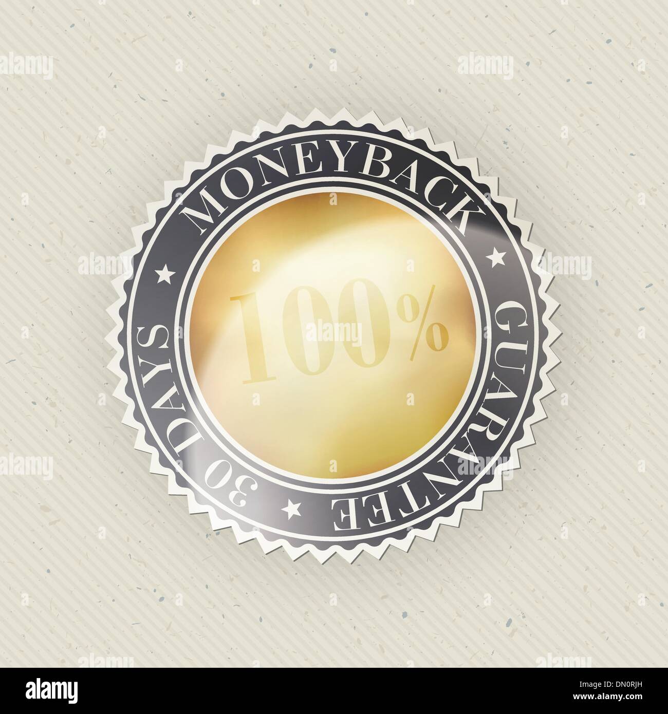 Money back vector vectors hi-res stock photography and images - Alamy