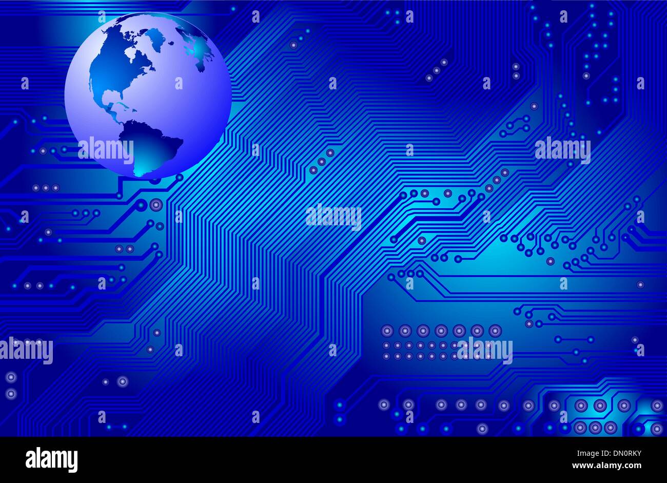 Network Communication Vector Stock Vector Image And Art Alamy