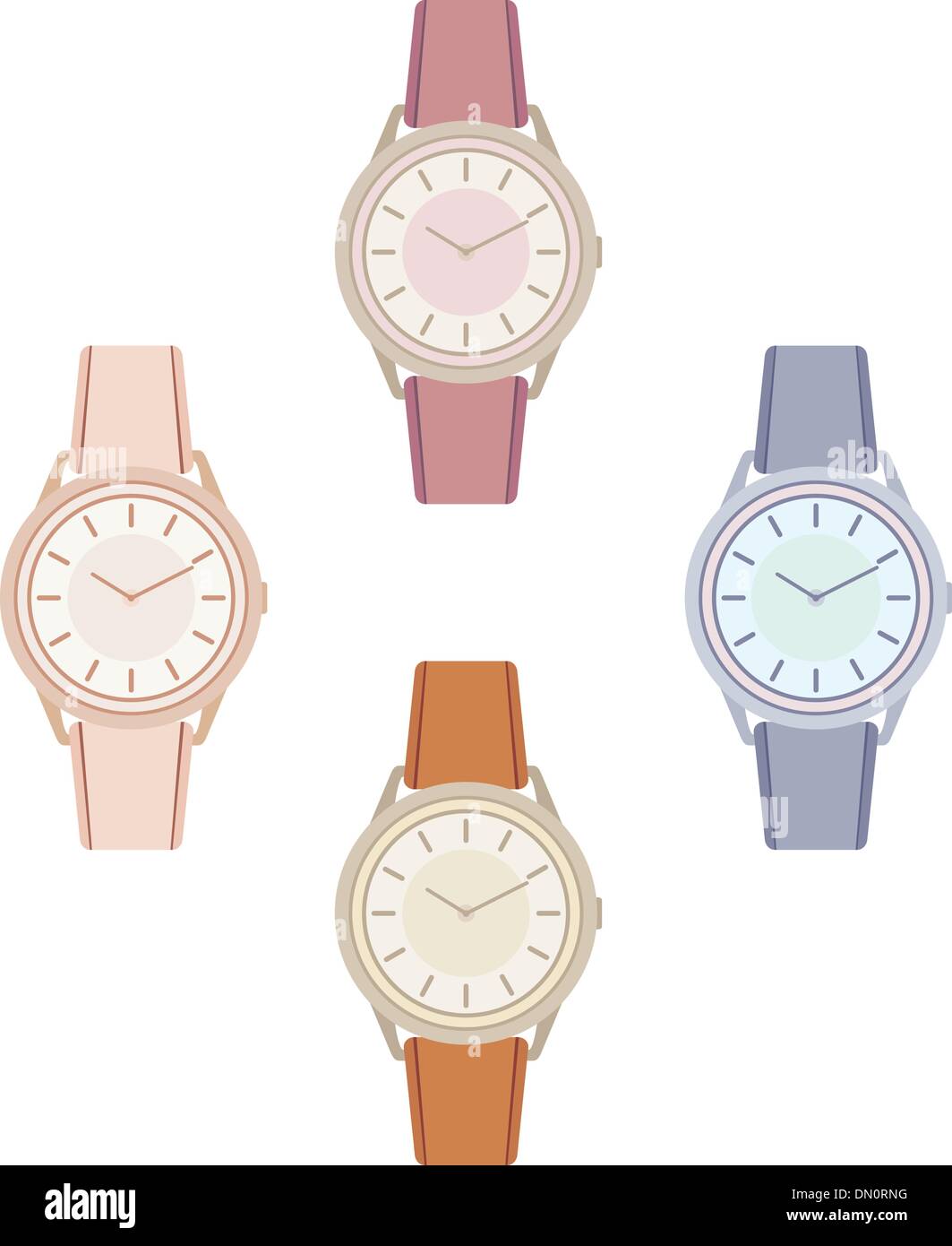 Elegant female leather Stock Vector Images - Alamy