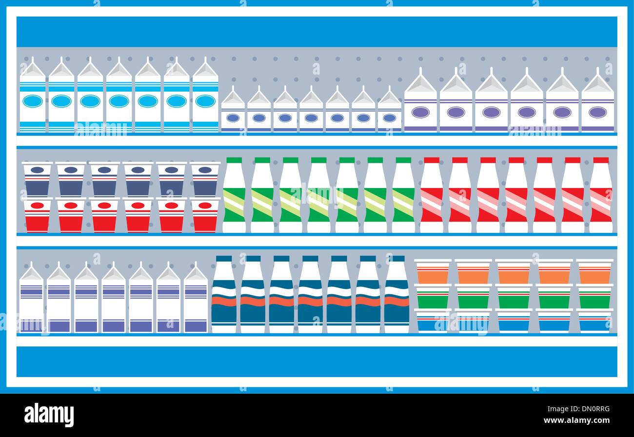 Variety of products Stock Vector Images - Alamy