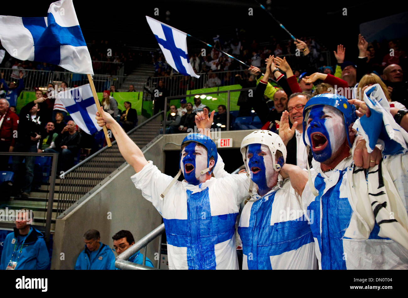 Finland fans face hi-res stock photography and images - Alamy