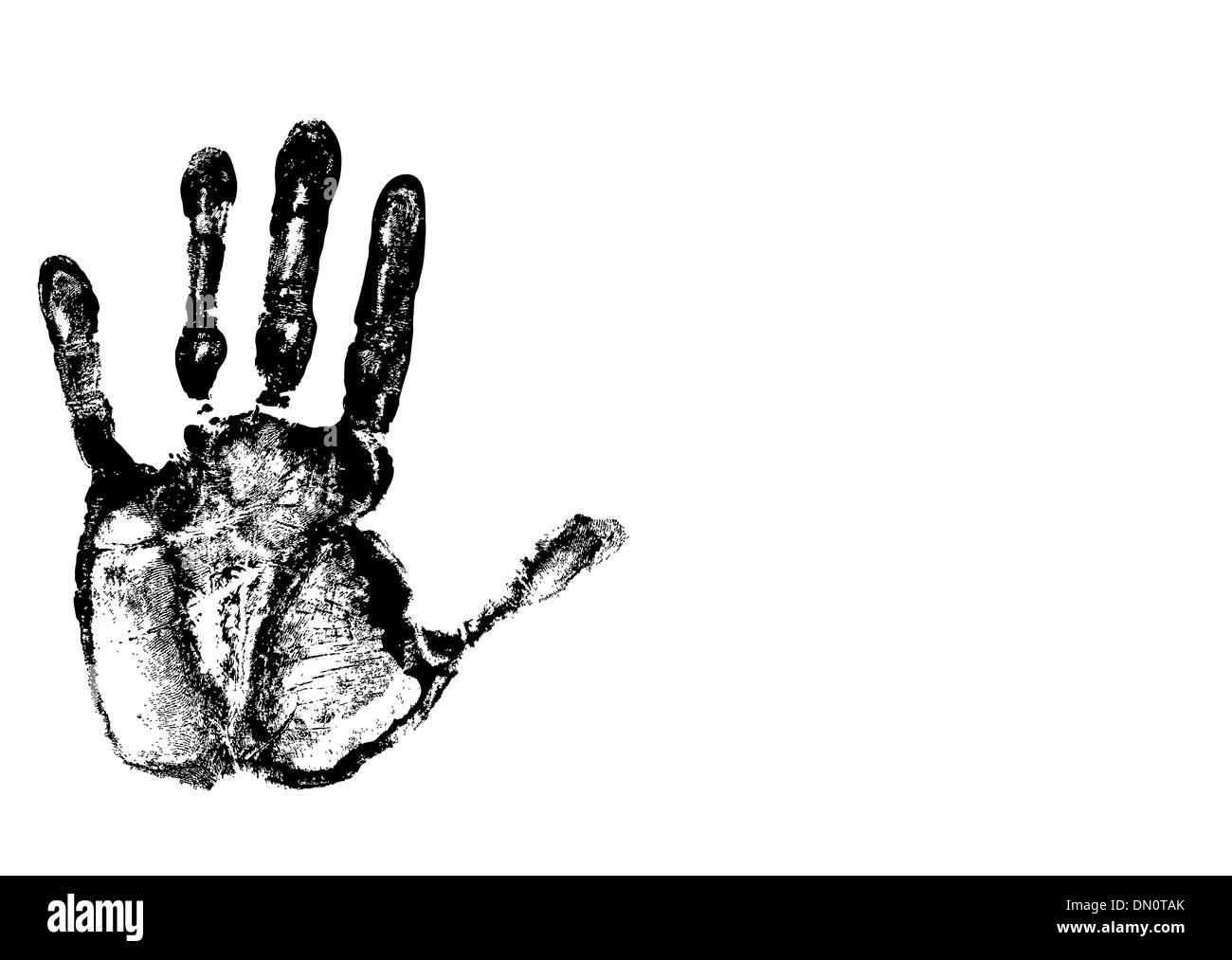 Open palm Black and White Stock Photos & Images - Alamy