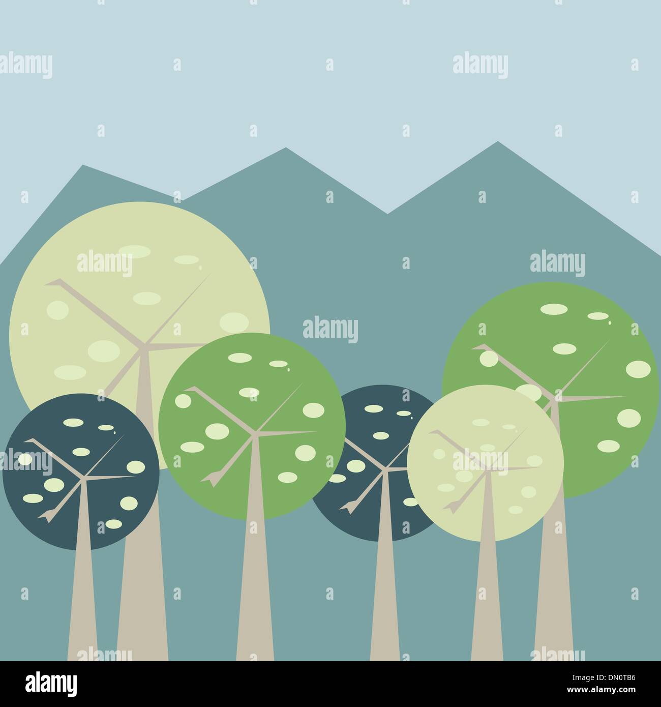Forest green Stock Vector Images - Alamy